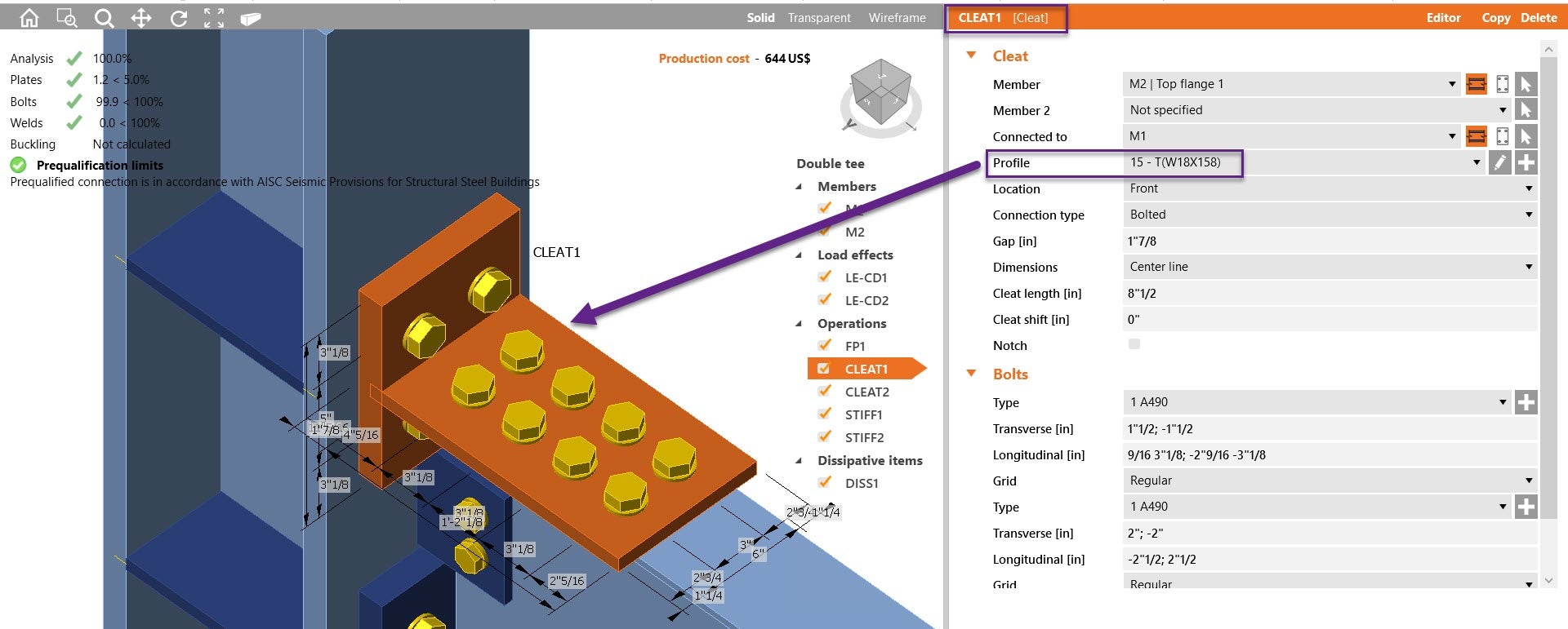 AISC 358 Prequalified Moment Connection Checks are here | IDEA StatiCa